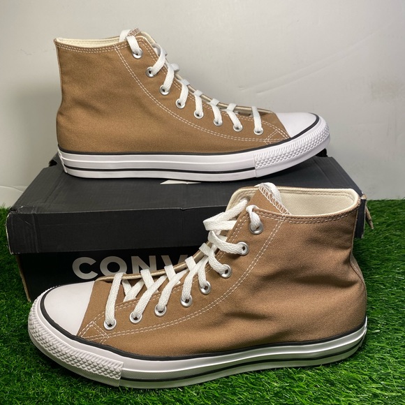 Converse | Shoes | Converse Chuck Taylor All Star Hi Top Brown Mens ...